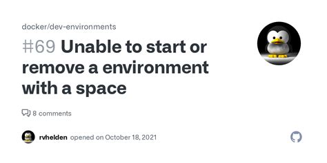 Unable To Start Or Remove A Environment With A Space · Issue 69