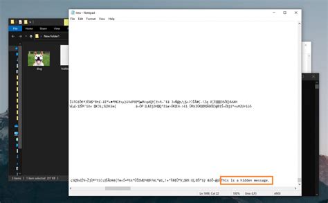 How To Hide Text In An Image On Windows 10 Nucleio Information Services