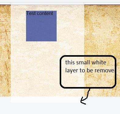 Is Possible In Css Html To Remove Background Of Other Element Behind Block Stack Overflow
