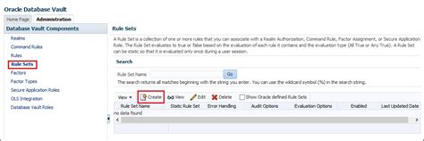 Creating A Rule Set Oracle Database 12c Security Cookbook Book