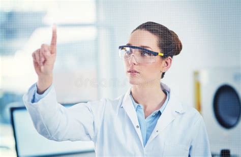Woman Chemical Engineering And Science Laboratory In Ppe For