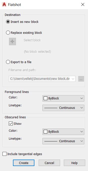 Solved Make A Default Selection In The Flatshot Dialog Autodesk