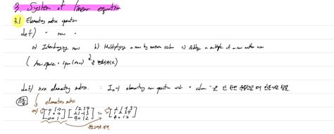 Linear Algebra 3 System Of Linear Equation 4 Determinant