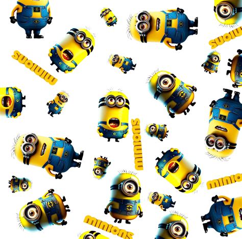 Minions Seamless Pattern Digital Paper Etsy