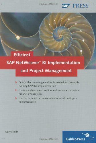 Efficient Sap Netweaver Bi Implementation And Project Management