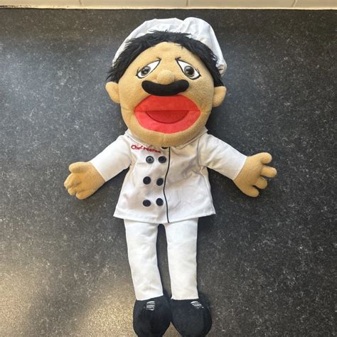 JEFFY PLUSH 19 Hand Puppet Chef Pee Pee VGC 19 33 PicClick UK