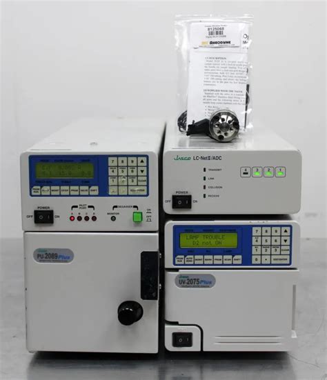 JASCO HPLC SYSTEM Includes X LC LC NET II ADC UV PU Manual