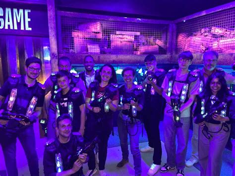 Really Nice Moment Of Conviviality In The Nano2bio Team Umr 6174 Cnrs Last Evening 😊 Laser Game