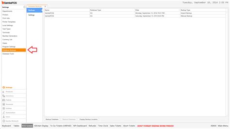 [resolved] database backup option not working v4 issue sambaclub forum