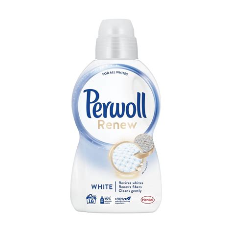 Жидкое стиральное средство для деликатной стирки Perwoll для белых и ...