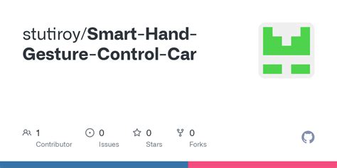 Github Stutiroysmart Hand Gesture Control Car