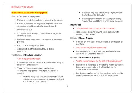 Reviewer Ctto Professional Adjustment Or Negligence Specific
