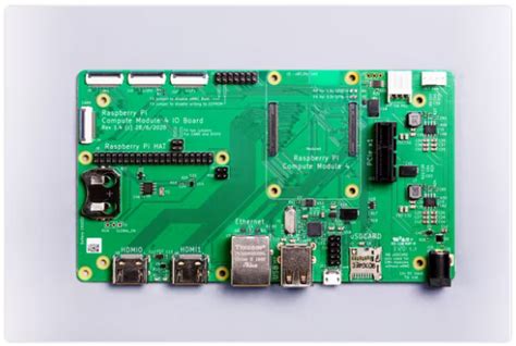 Raspberry Pi Compute Module 4 IO Board Malina314