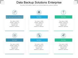 Data Backup Solutions Enterprise Ppt Powerpoint Presentation Slides Background Cpb