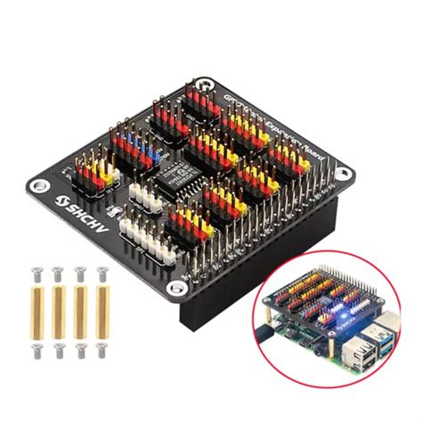 MODULO SCHEDA DI Espansione Conversione Digitale Analogica GPIO Per Raspberry Pi EUR 22 88