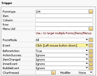 Detailed Trigger Samples