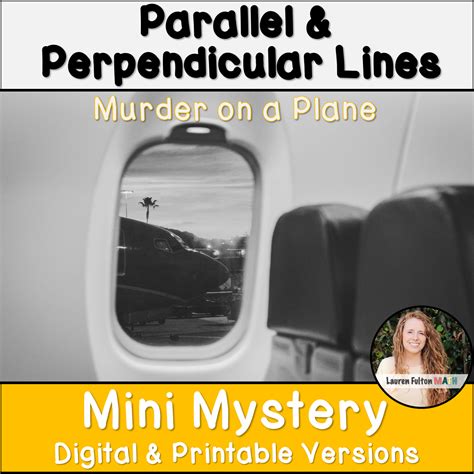 Writing Equations Of Parallel And Perpendicular Lines Activity Mystery Classful