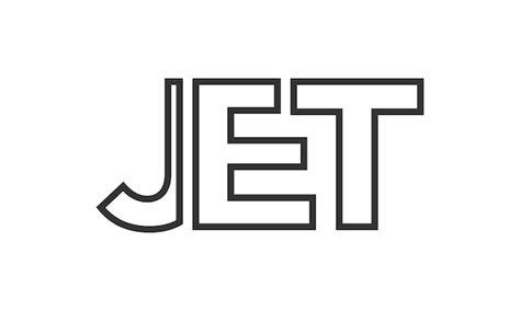 Premium Vector Jet Logo Design Template With Strong And Modern Bold