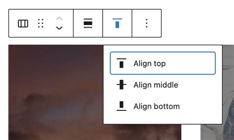 columns block documentation