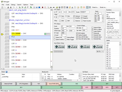 Debugging Your Game With Mesen