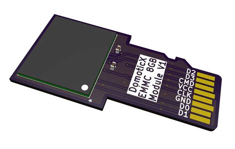 SD EMMC NAND Modules DomoticX