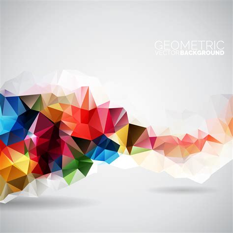 Vector Geometric Triangles Background Abstract Polygonal Design Vector Art At Vecteezy