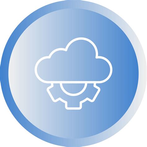 Cloud API Vector Icon Vector Art At Vecteezy