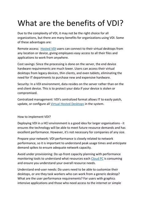 PPT How To Implement VDI PowerPoint Presentation Free Download ID 11598869