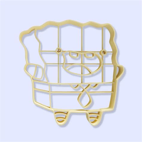 Badges And Coins Stl Download Spongebob Cookie Cutterby Avadakadabraa