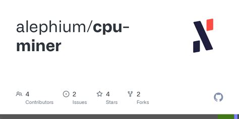 Github Alephium Cpu Miner