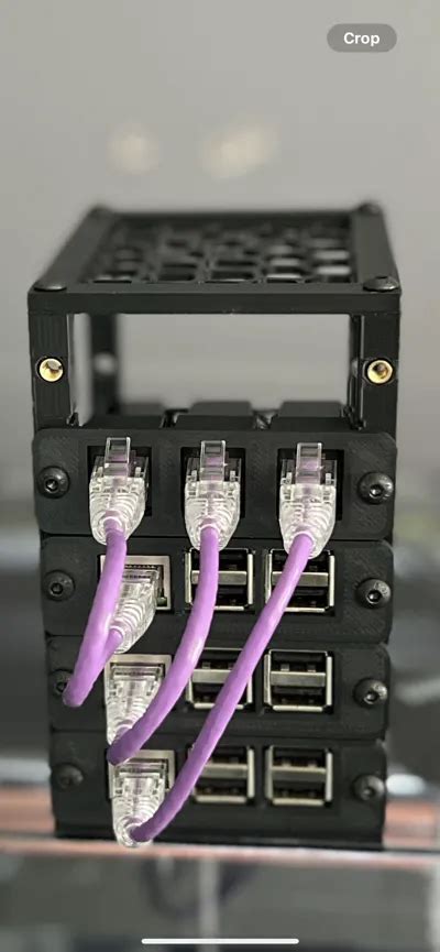 Raspberry Pi 4 And 5 Mini Server Rack Case By Jonthemiller Makerworld Download Free 3d Models