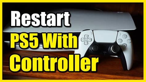 How To Restart PS Console With Controller Quick Tutorial YouTube