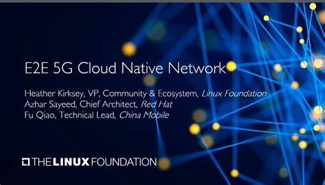 Building An End To End 5g Cloud Native Network With Openshift