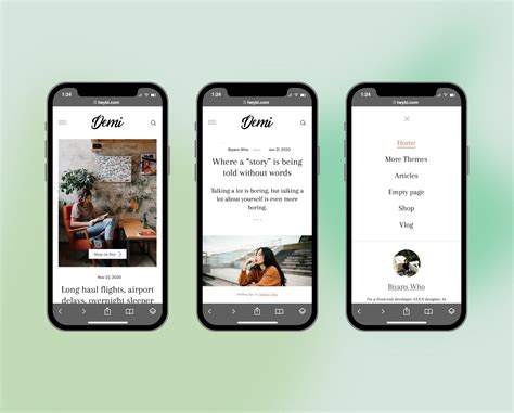 Demi Grid Layout Blogspot Theme Responsive Blogger Template Blogger Template Blogger Theme