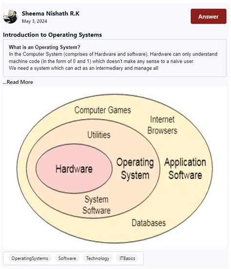 operatingsystems introductiontoos computerscience technology
