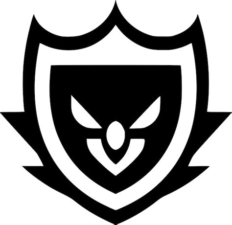 A Shield With A Symbol That Says The Word On It Premium AI Generated Vector