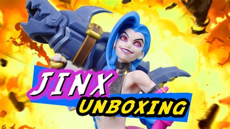 Unboxing Jinx Unlocked La Figura M S Loca De Riot League Of Legends Lol Li N