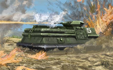 Armoured Hovercraft From Joe 90 By Matteline67 On Deviantart