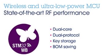STM WB Series Ghz Wireless MCUs EMCU