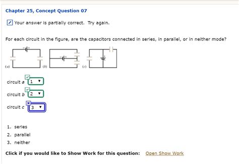 Solved Chapter 25 Concept Question 07 Your Answer Is Partially