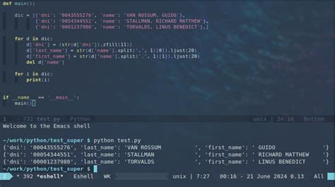 Pythons Dictionaries
