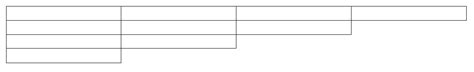 Formatting Table With Different Number Of Rows Per Column And Jagged Edge TeX LaTeX Stack