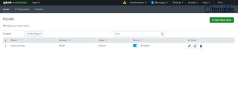 create an input
