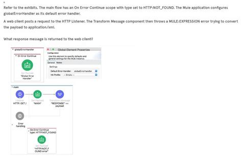 Mulesoft U Development Fundamentals Module 10 Quiz Question 6 Need Explanations