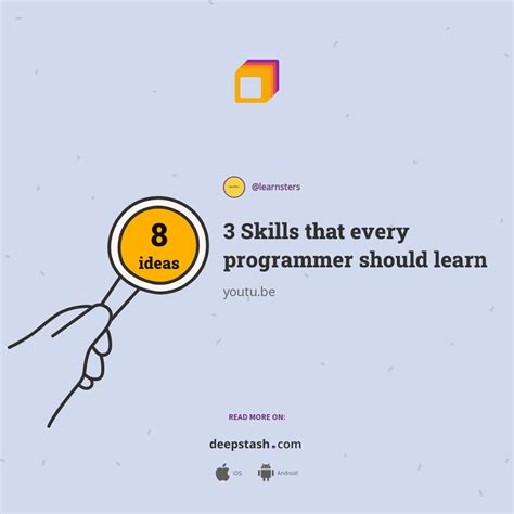 3 skills that every programmer should learn deepstash