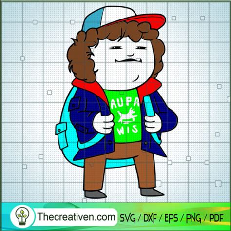 Dustin Calling Svg Dustin Henderson Svg Stranger Things Svg Premium