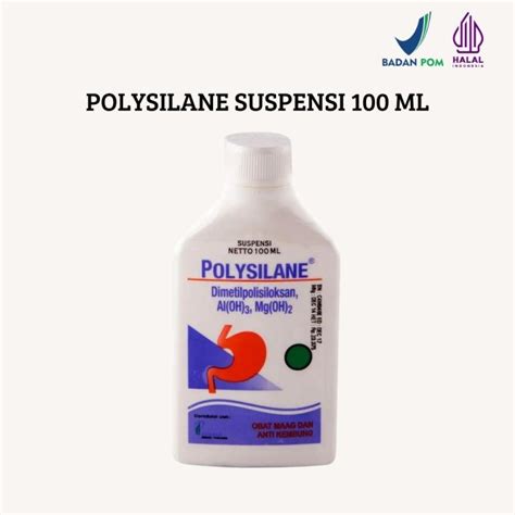 Polysilane Suspensi 100 Ml Lazada Indonesia