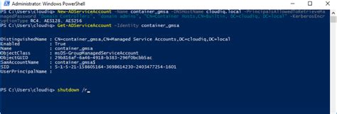Windows Docker Containers Using Gmsa To Connect To Sql Server Part 1