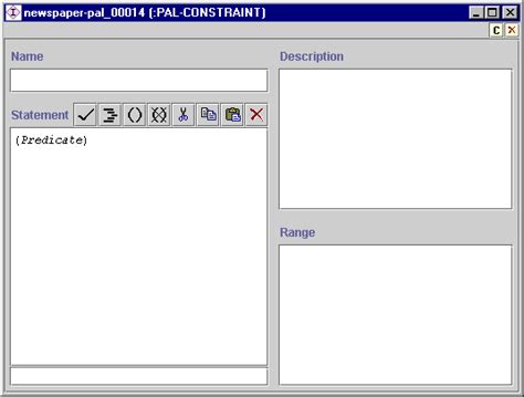 Creating A Blank Constraint