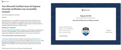 Azureai Ai102 Certificationrenewal Continuouslearning Ai